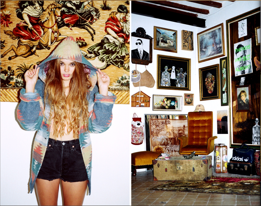 Photos by Leandro Quintero and Solange Smith (model) back at de PdG St ...